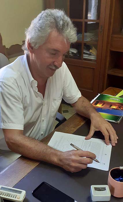 Luis Giménez al frente de la Dirección EEMAC – Facultad de Agronomía